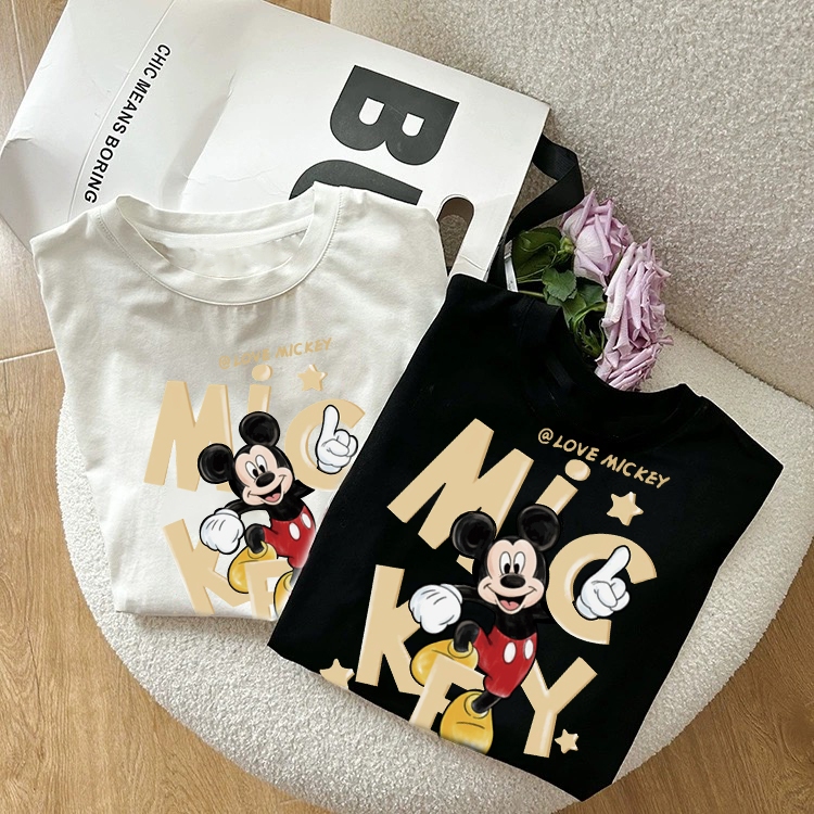 Jual Laozy 1-12 Tahun Kaos Mickey Mouse Anak import perempuan baju ...