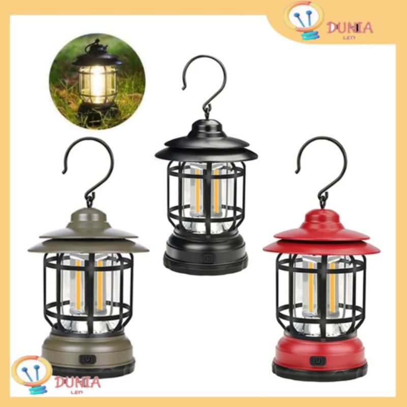 Jual Lampu Emergency 2 Warna Ada Port USB / Lampu Camping CAS /Lampu ...