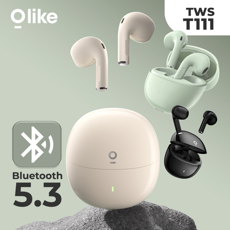 Jual OLIKE T111 TWS Headset Bluetooth 5.3 Wireless Earphone True Earbuds Long Standby Time ...