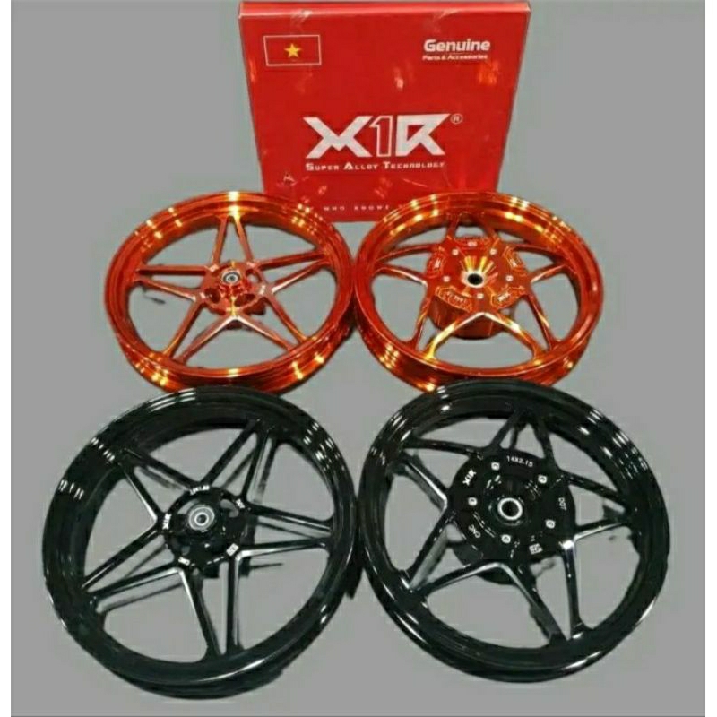 Jual Velg Velek X1R Model Bintang Aluminium Honda Vario 125/150 CNC ...