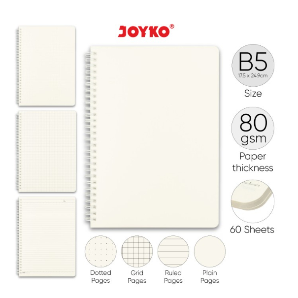 Jual JOYKO Notebook Diary Agenda Buku Catatan NB-732 60 Lembar | Shopee ...