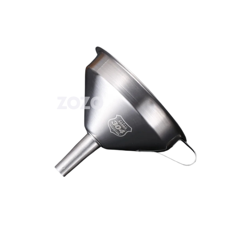Jual ZOZO Saringan Corong Stainless Steel Funnel Nilon Filter Susu Kopi ...