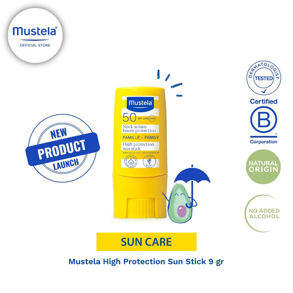 Jual Mustela High Protection Sun Stick 9 GR | Shopee Indonesia