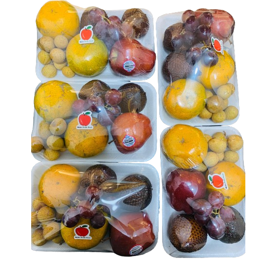 Jual Parsel Mini (Pear/Apel, Jeruk, Salak, Anggur, Kelengkeng) | Shopee ...