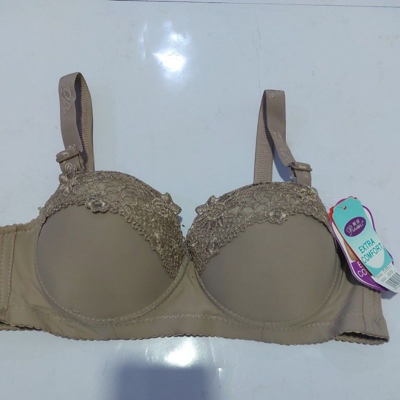 Jual PIAOLI 88138|Bra Renda Busa Pakai Kawat CUP B kait 3/BH kop Besar ...
