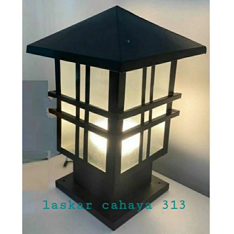 Jual lampu hias/lampu pilar tempel/lampu indor outdor | Shopee Indonesia