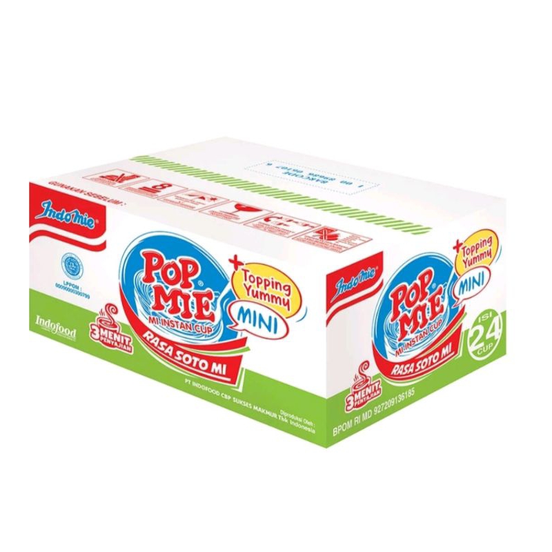 Jual Pop Mie Mini Kuah Rasa Soto 1 dus isi 24 pcs | Shopee Indonesia