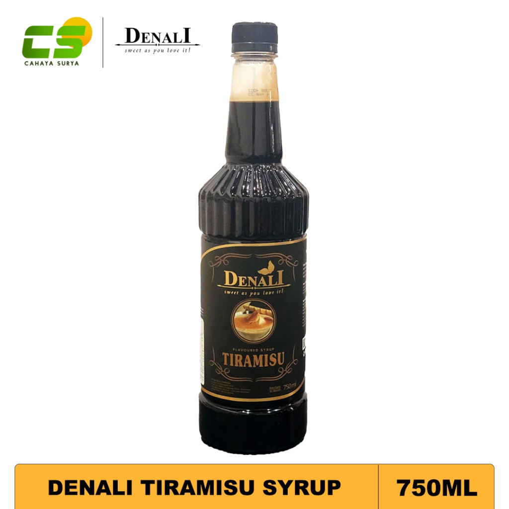 Jual Denali Syrup / Sirup - Tiramisu Syrup 750 ml | Shopee Indonesia