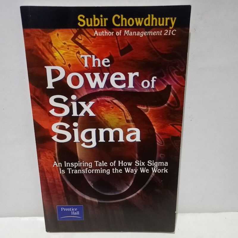 Jual Buku Original THE POWER OF SIX SIGMA by SUBIR CHOWDHURY | Shopee ...