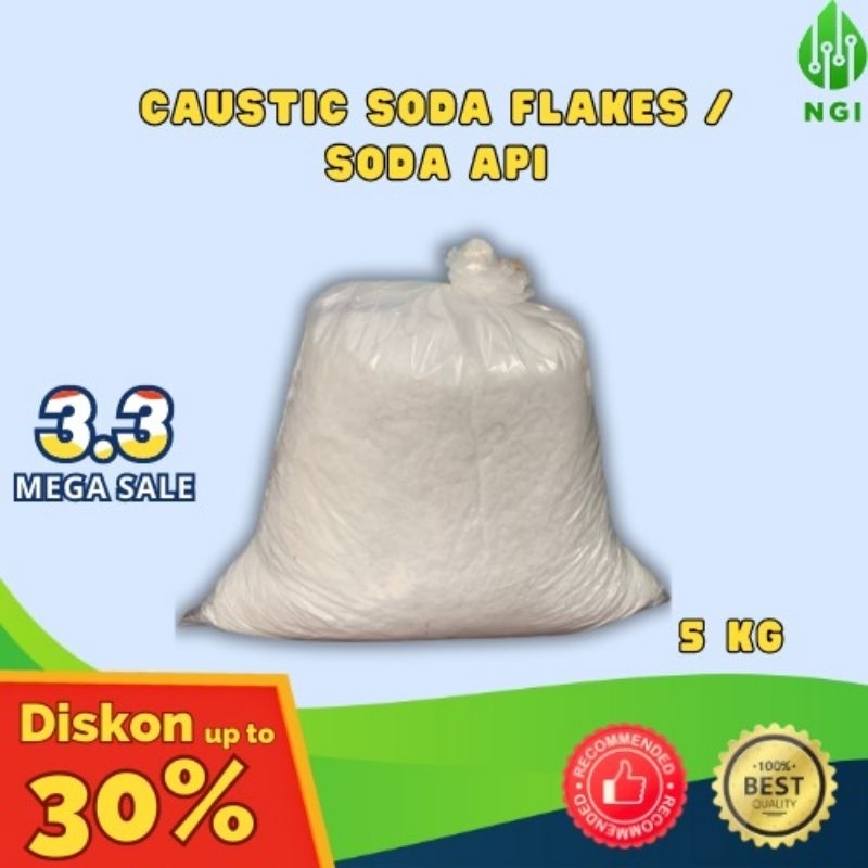 Jual soda api 1 kg / caustic soda 1 kg | Shopee Indonesia