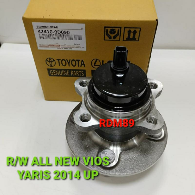 Jual BEARING RODA BELAKANG ALL NEW YARIS VIOS GEN 3 2014 UP 42410-0D090 ...