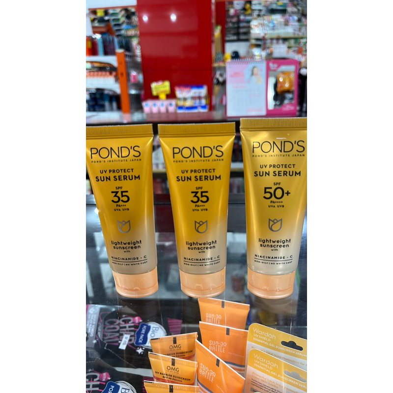 Jual PONDS UV PROTECT SUN SERUM SPF 35 PA+++ & SPF 50 PA++++ 30 gr | Shopee Indonesia