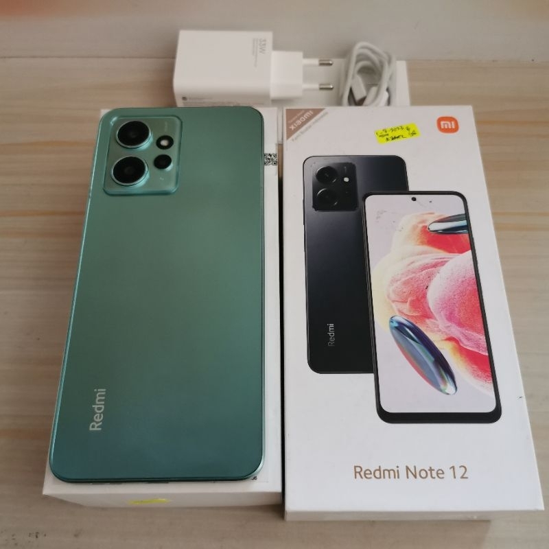 Jual Redmi Note 12 ram 8GB 128GB Bekas - Fullset Resmi - second ...