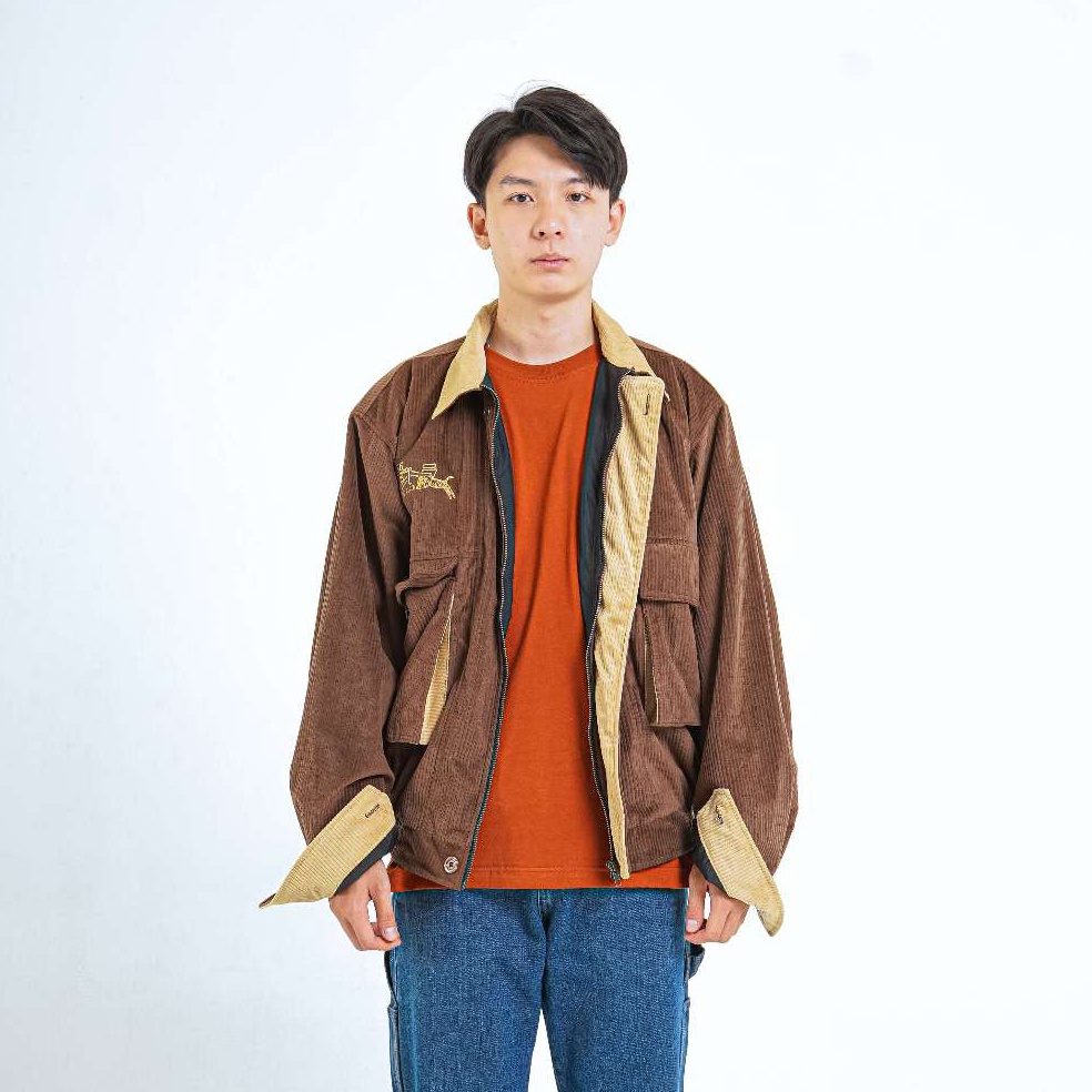 Jual ART R15N FUJITORA CORDUROY VINTAGE JACKET JAKET FLIGHT JAPAN ...
