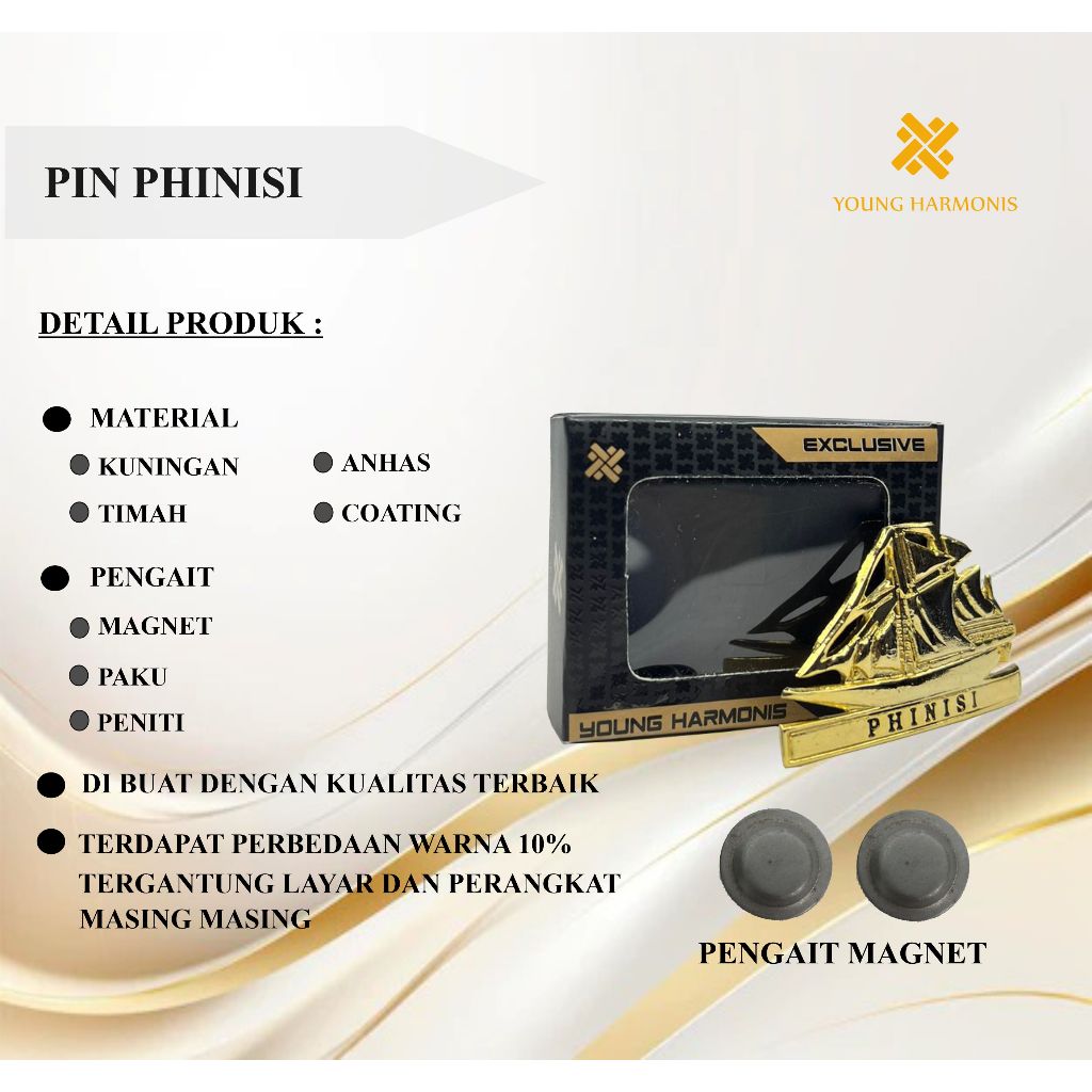 Jual PIN PHINISI COATING | Shopee Indonesia