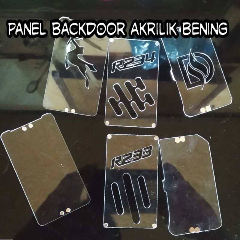 Jual panel backdoor akrilik bening | Shopee Indonesia