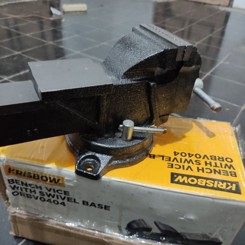 Jual bench vise krisbow / ragum krisbow 4in | Shopee Indonesia