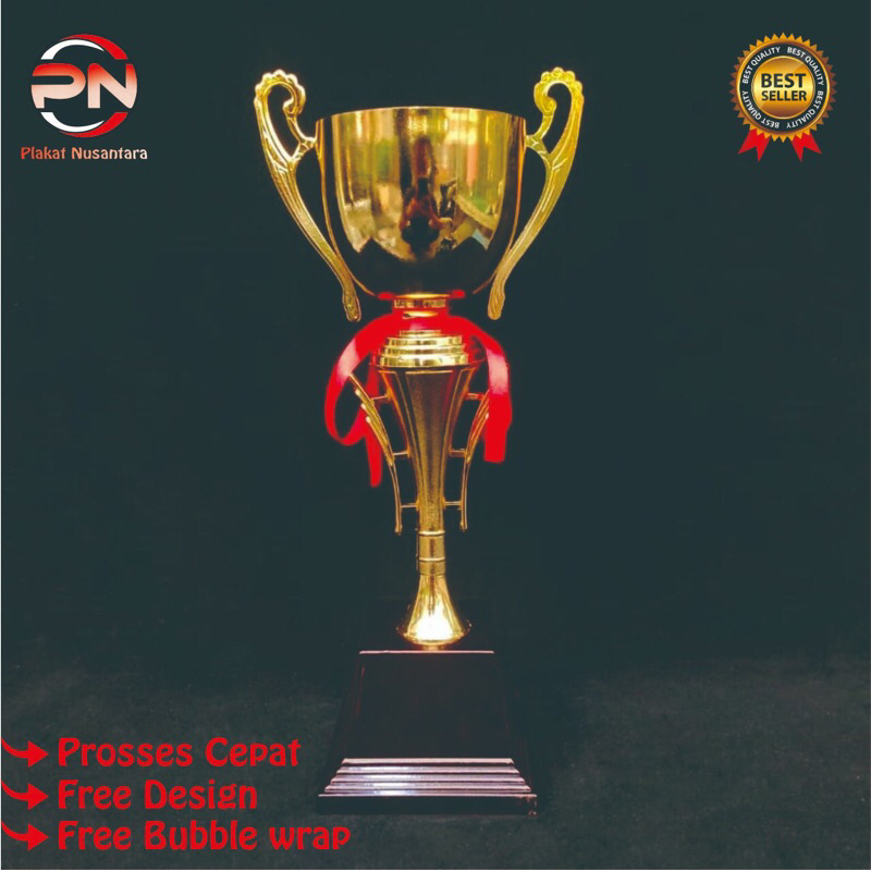 Jual trophy logam | piala kuningan | piala metal | piala logam kuningan ...