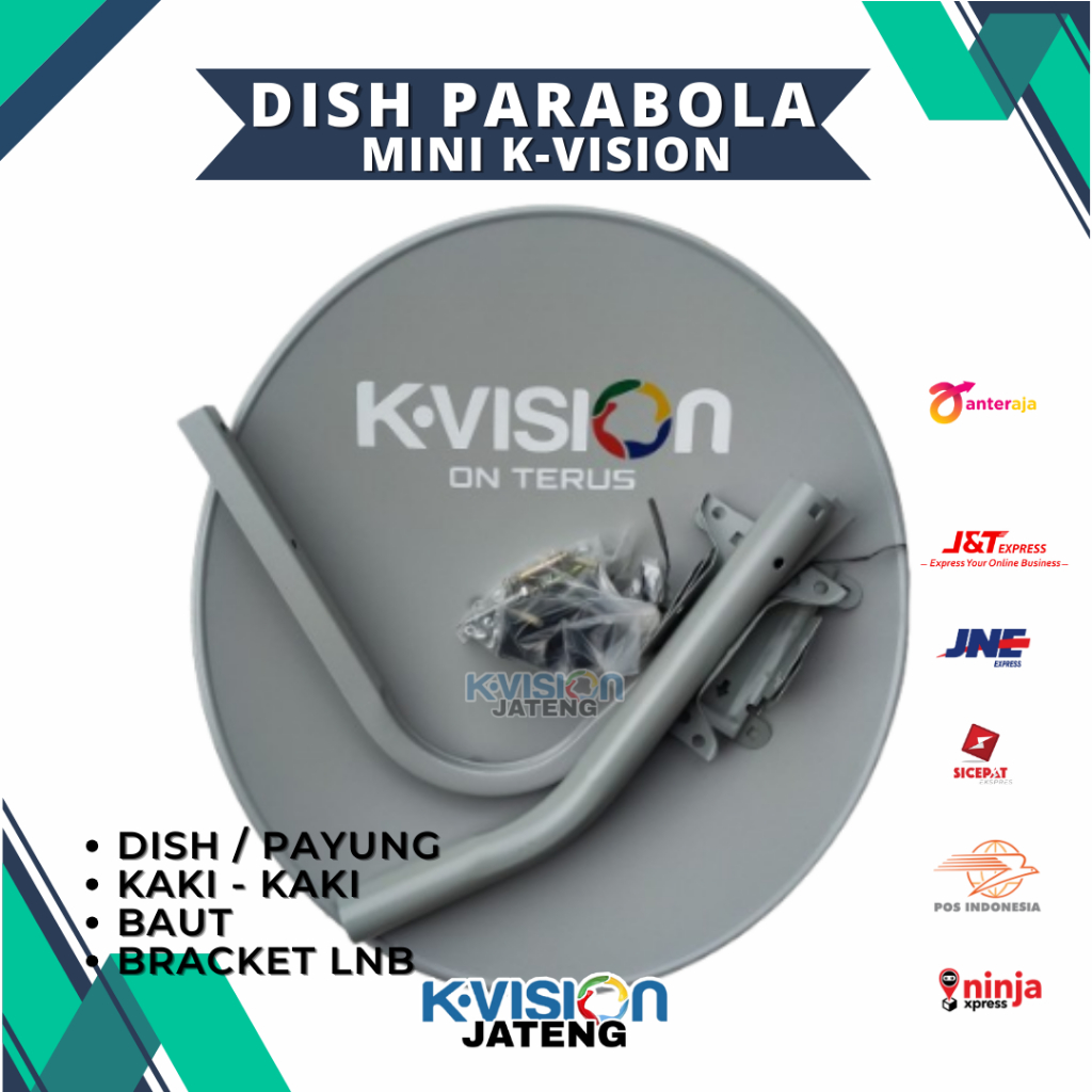 Jual ODU Dish 45 cm plus LNB dan Kabel | Shopee Indonesia
