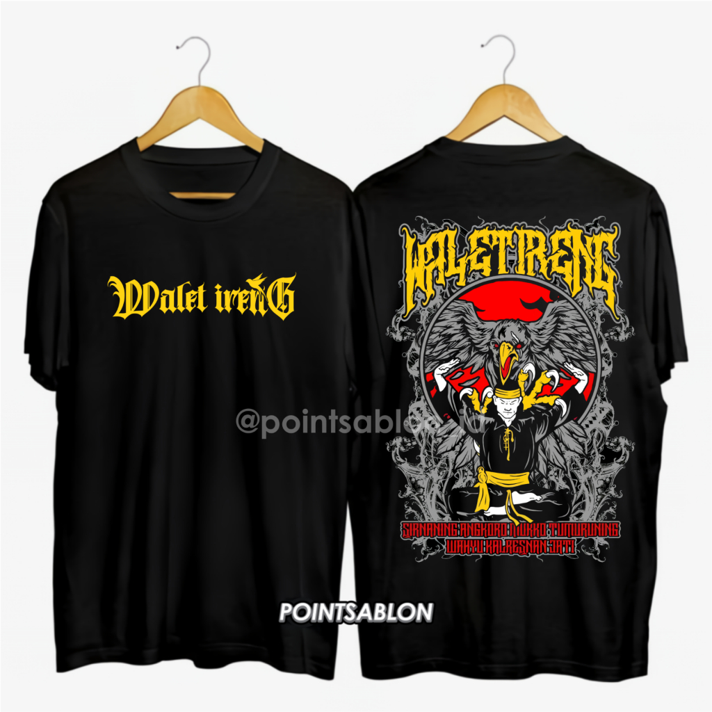Jual Kaos PSHW Walet ireng Baju Winongo Pencak Silat Indonesia PSHWTM ...