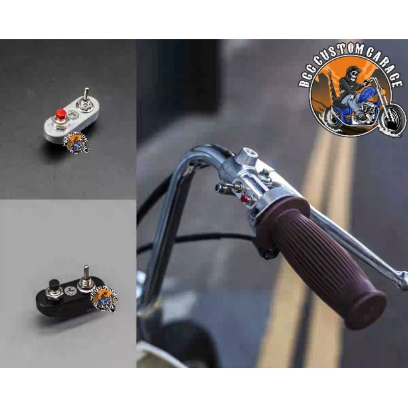 Jual Custom Siwtch Handlebar . Saklar Tempel Stang . Switch Chopper ...