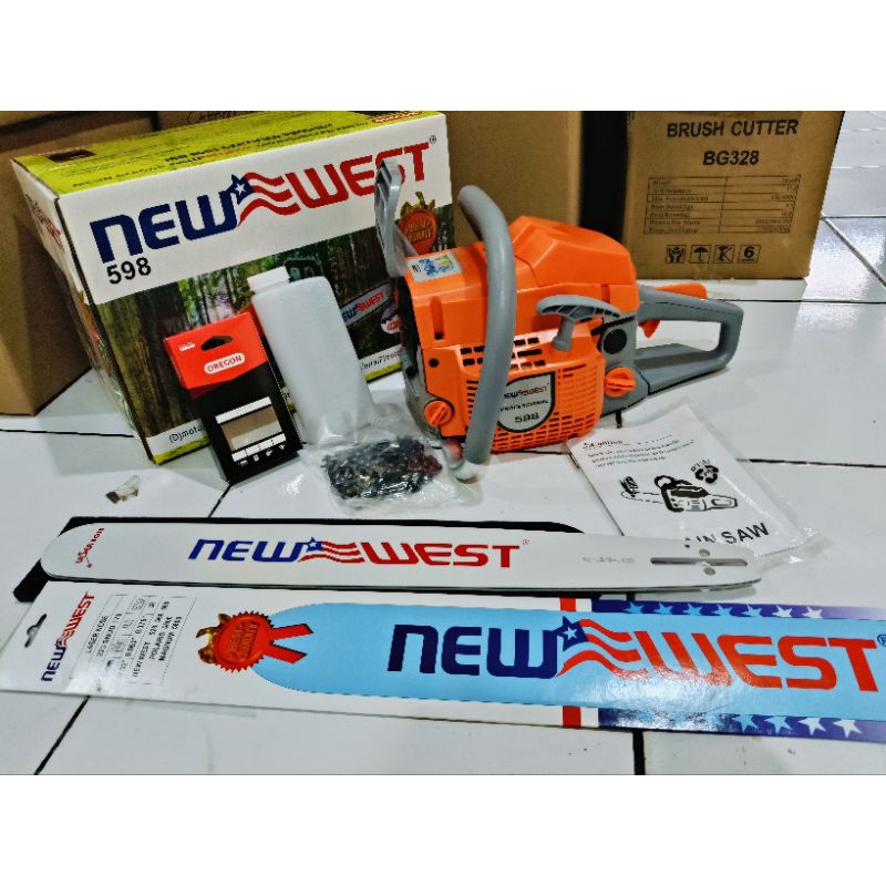 Jual senso chainsaw Mini 598 new west | Shopee Indonesia