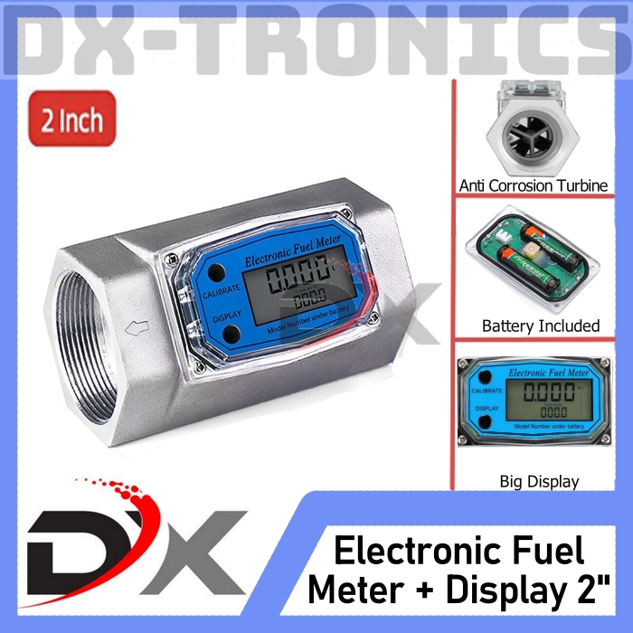 Jual Electronic Fuel Meter Display Digital Flow Solar Lcd 2 inch 2 ...