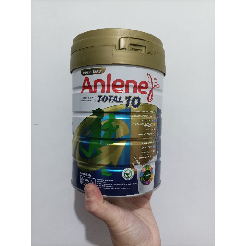 Jual ANLENE TOTAL 10 800GR VANILLA VANILA | Shopee Indonesia