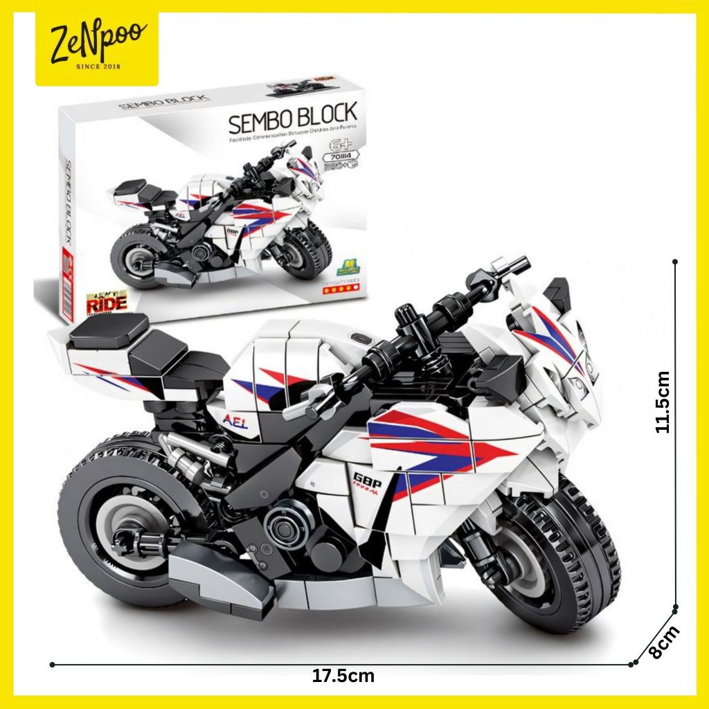 Jual Sepeda Motor Off-Road Grosir Rakitan Blok Bangunan Partikel Kecil ...