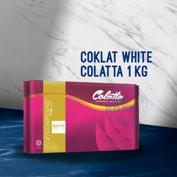 Jual Colatta White ( 1 kg ) Coklat Putih Compound Batang Colata ...