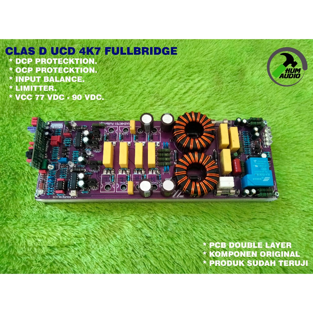 Jual DRIVER POWER CLAS D UCD 4K7 FULLBRIDGE 8 MOSFET | Shopee Indonesia
