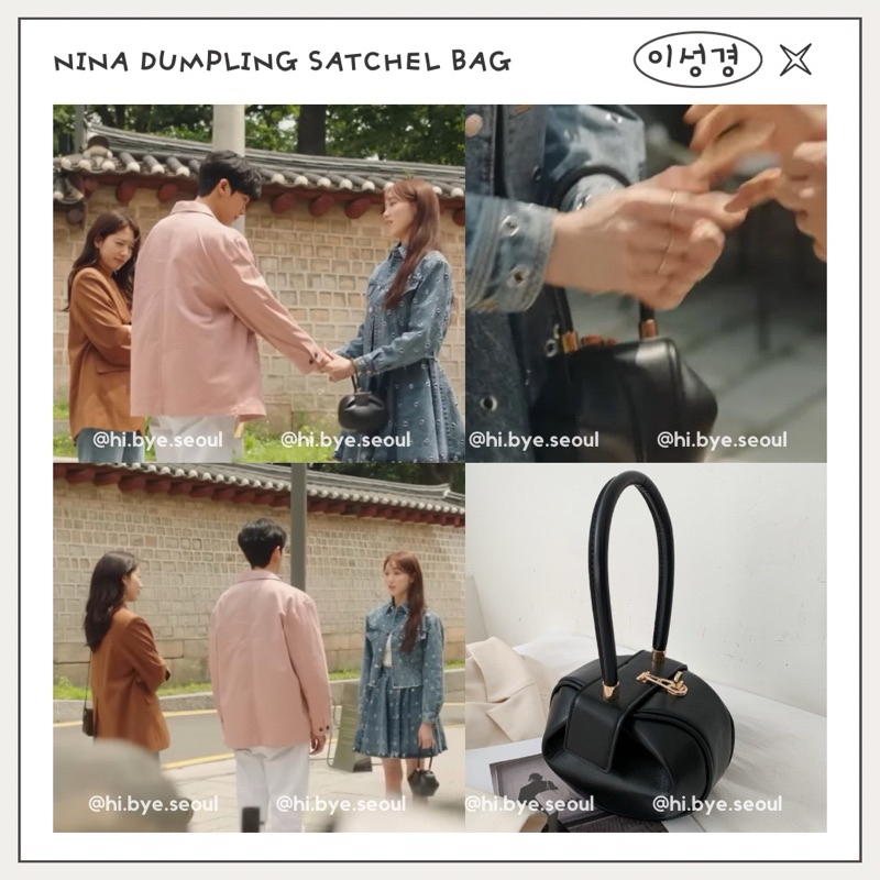 Jual [PREORDER HANDCARRY KOREA] K-Drama Doctor Slump Lee Sung Kyung Nina Dumpling Satchel Clutch ...