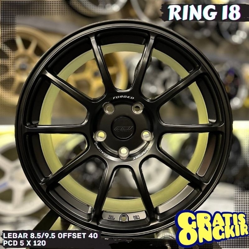 Jual velg mobil bmw r18 ZE40 FLOW FORMING PCD 5X120 velg racing mobil ...