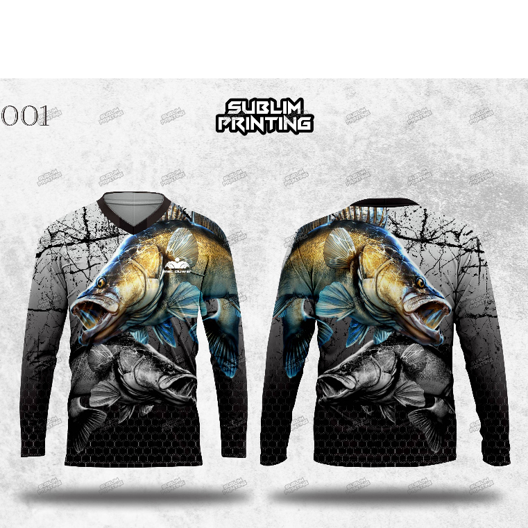 Jual Jersey Mancing Premium Full Printing free Nama Punggung | Shopee ...