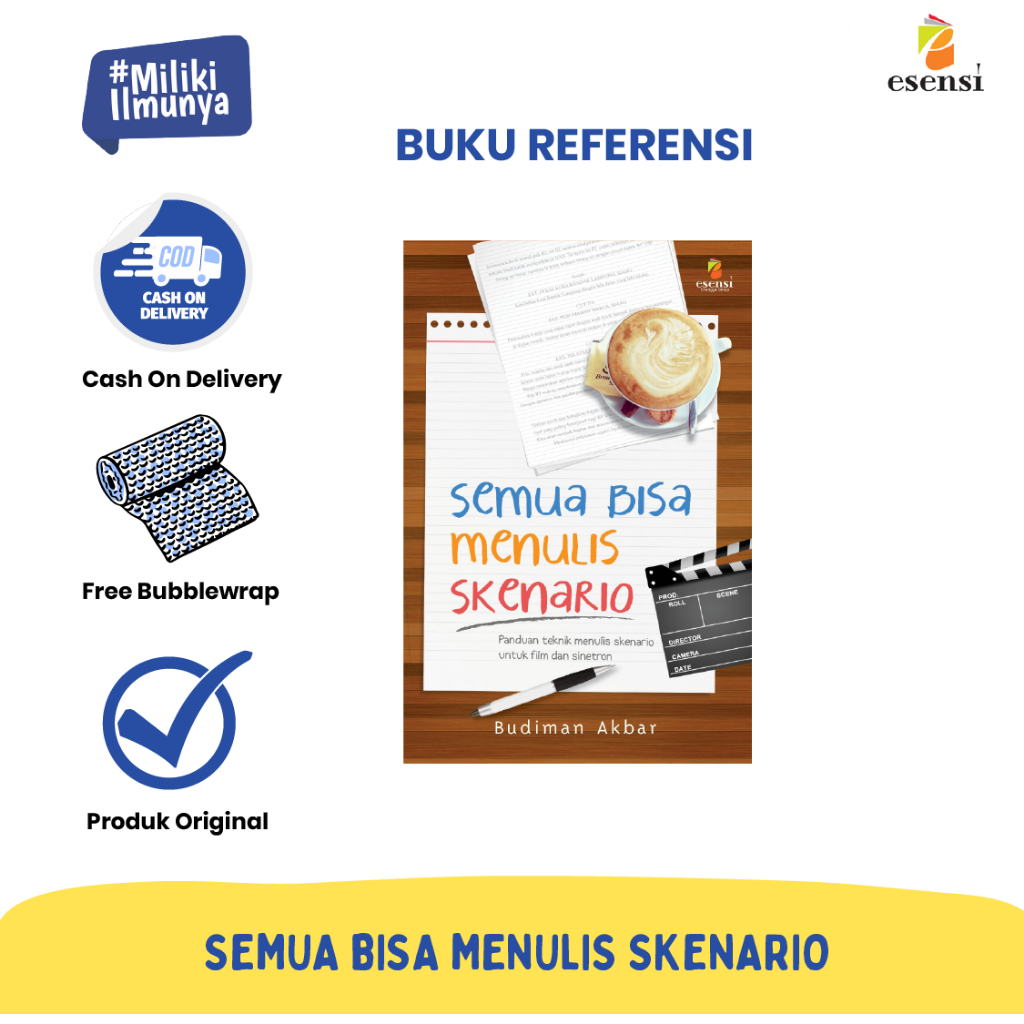 Jual [Erlangga] Buku Referensi Umum: Semua Bisa Menulis Skenario ...