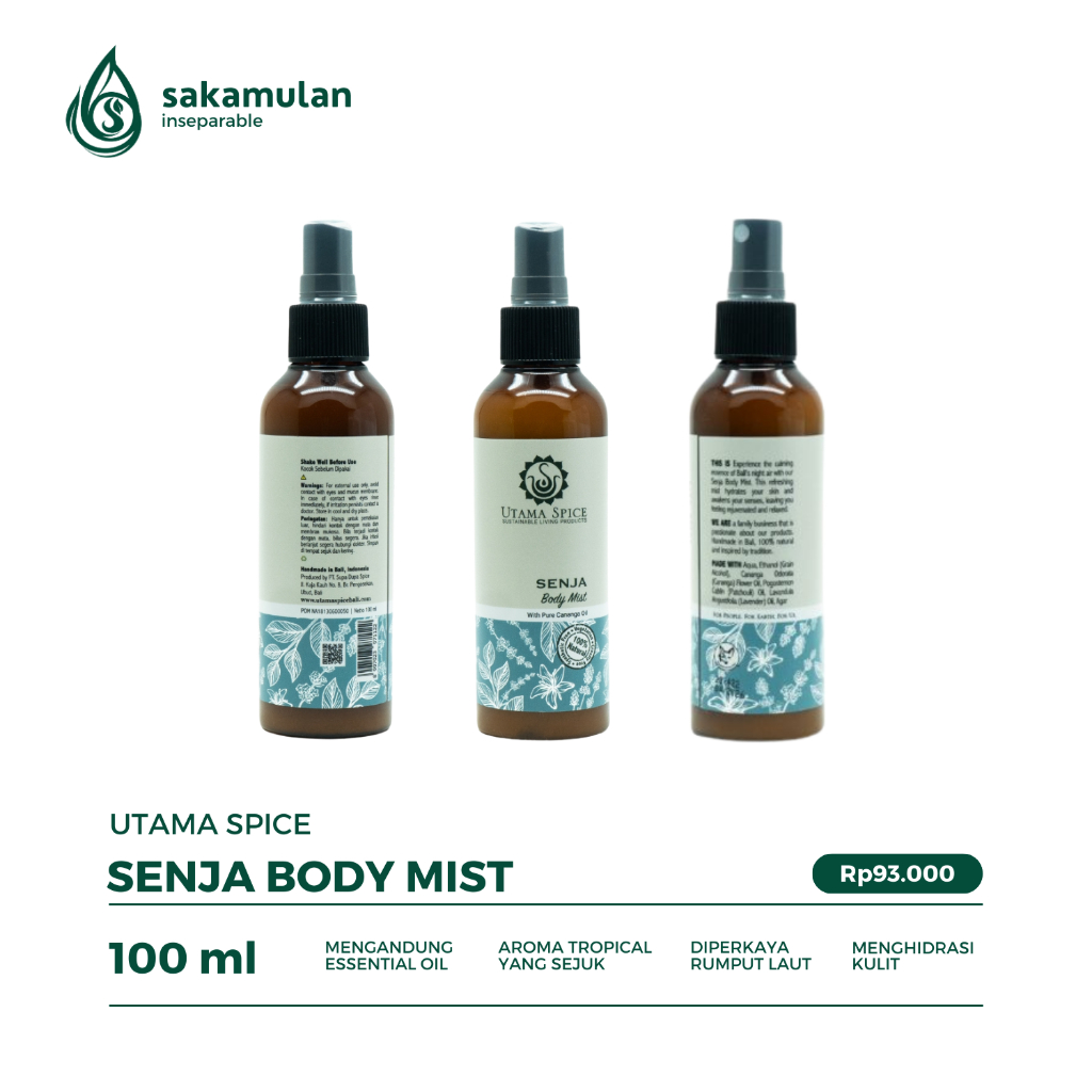 Jual Utama Spice Senja Body Mist 100 ml | Shopee Indonesia