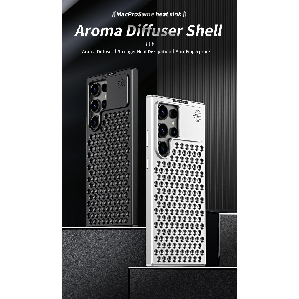 Jual Livesafer Anti Heat Alumunium Case Casing S24 Ultra / S23 Ultra ...