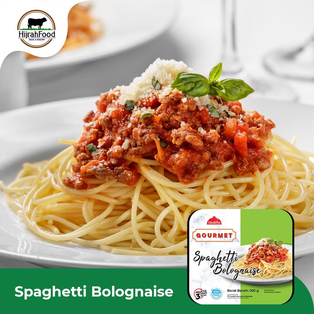 Jual Laukita Gourmet Spaghetti Bolognaise Siap Saji Praktis Frozen Food ...
