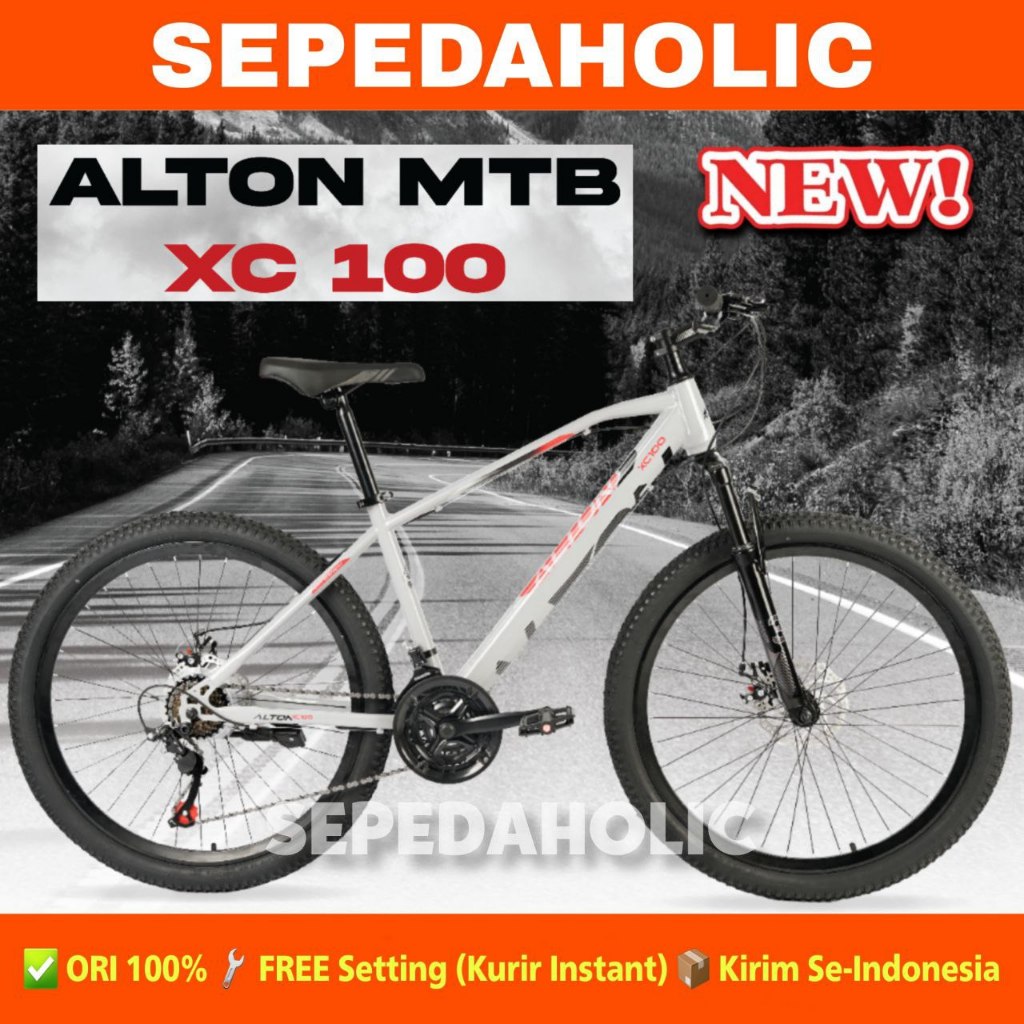 Jual Sepeda Gunung MTB ELEMENT ALTON XC 100 XC100 Alloy Ukuran 26 Inch 21 Speed | Shopee Indonesia