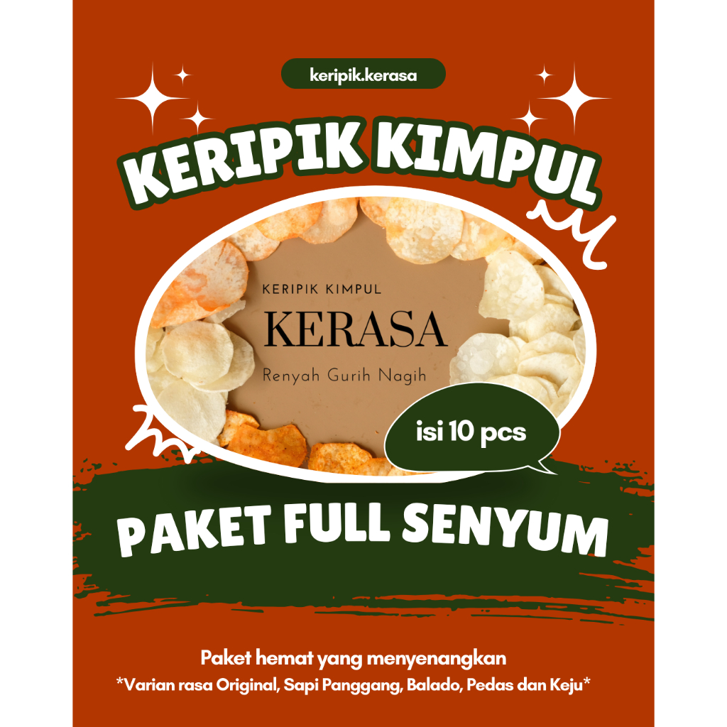 Jual Keripik Kimpul Talas Belitung rasa Original, Sapi Panggang, Keju ...