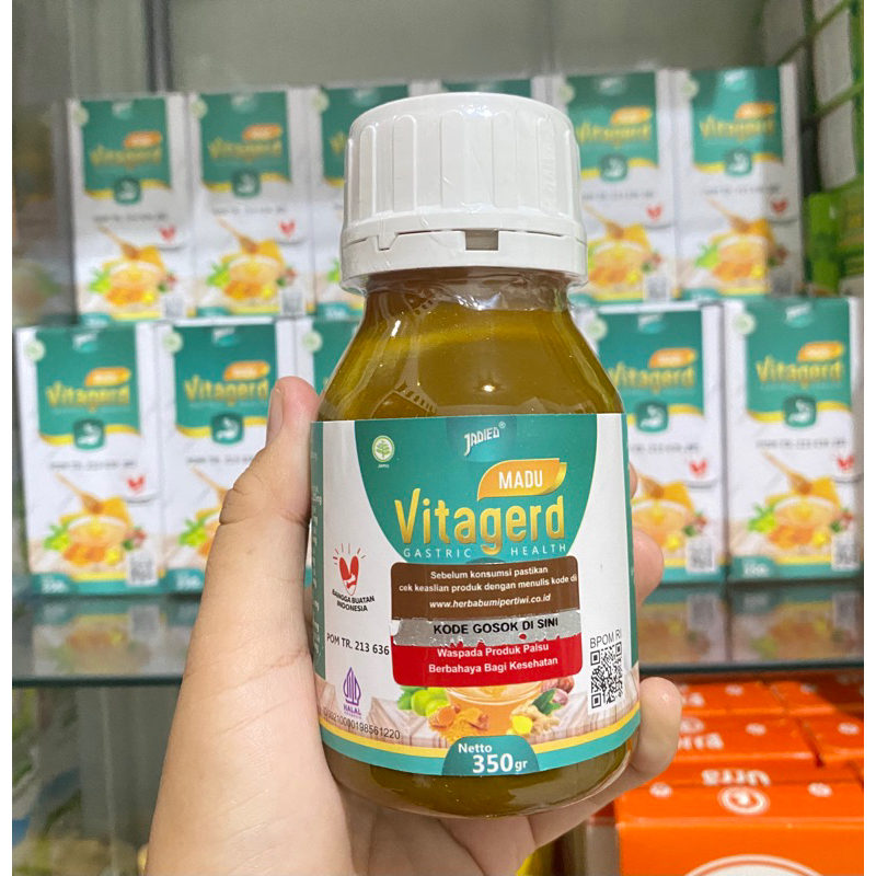 Jual MADU HERBAL VITAGERD- ATASI GERD DAN ASAM LAMBUNG MAAG ORIGINAL ...