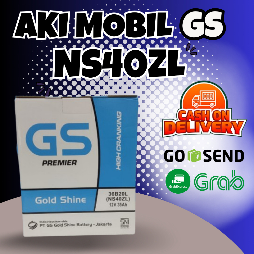 Jual Aki mobil honda mobilio ns40zl GS Grandsonic Battery Accu Basah | Shopee Indonesia