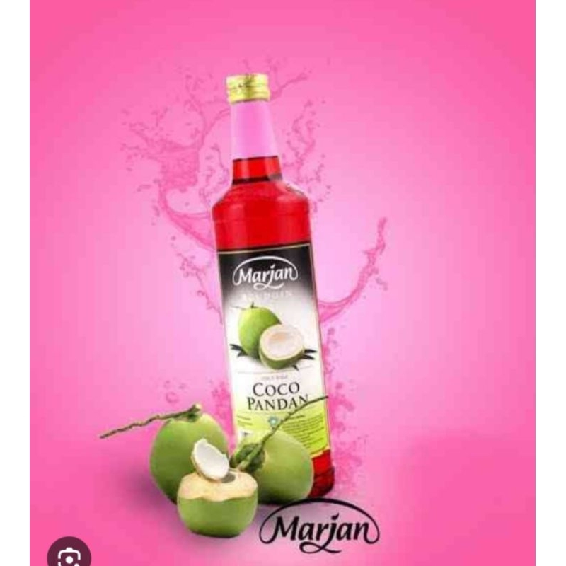 Jual marjan syrup cocopandan 460ml | sirup marjan | Shopee Indonesia