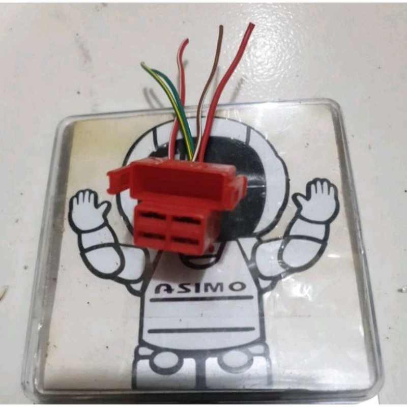 Jual soket konektor socket bendik bandix switch starter pin kabel 4 ...