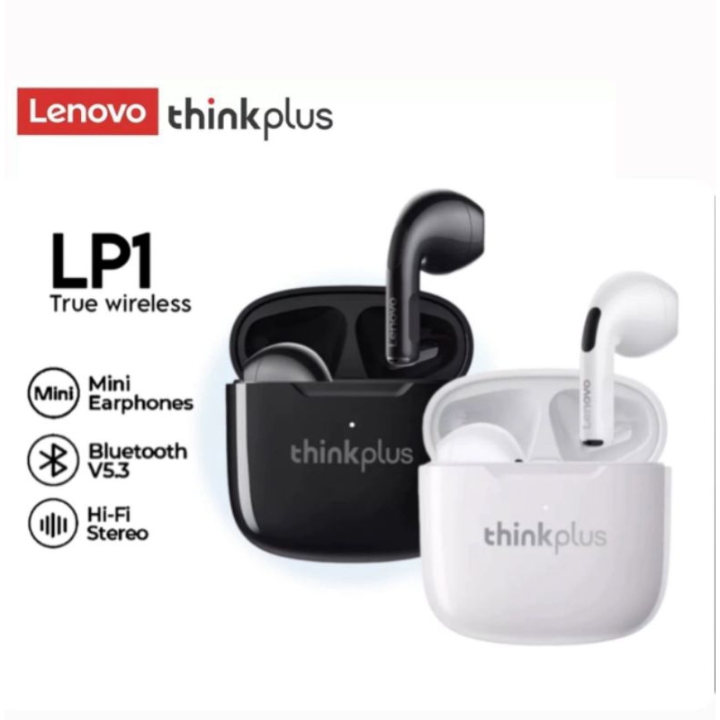 Jual Lenovo ThinkPlus LP1 / LP40pro TWS True Wireless Earbuds Headset Bluetooth 5.3 | Shopee ...