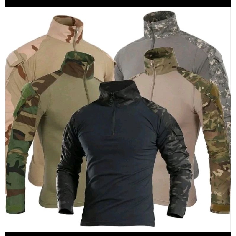 Jual KAOS TACTICAL BDU ORIGINAL KAOS LAPANGAN OUTDOOR KAOS PRIA LENGAN PANJANG | Shopee Indonesia