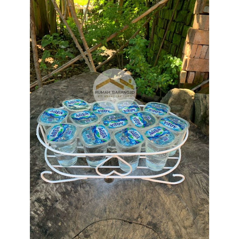 Jual RAK AQUA ESTETIK MODEL BARU / RAK MINUMAN LEBARAN | Shopee Indonesia