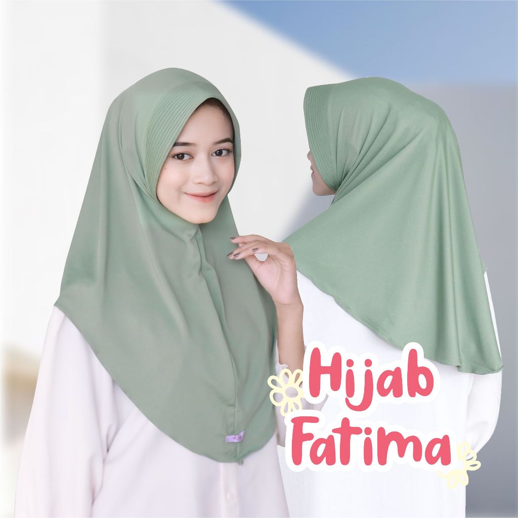 Jual Fatima Hijab Instan Daily Olahraga Kerudung Jersey Premium By ...