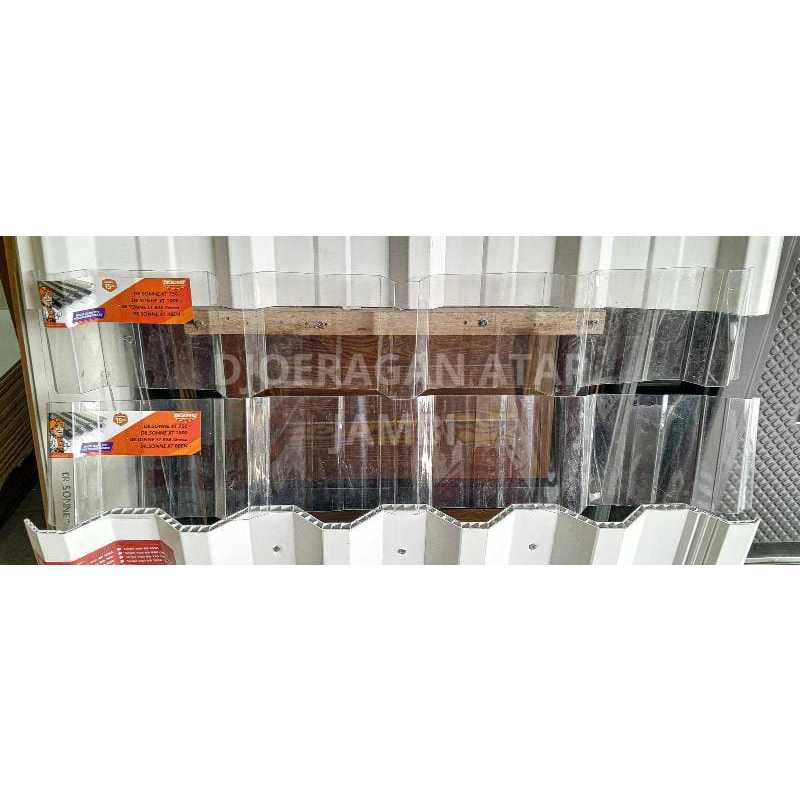 Jual Atap Polycarbonate Dr Sonne Single Layer Redam Panas dan Tidak ...