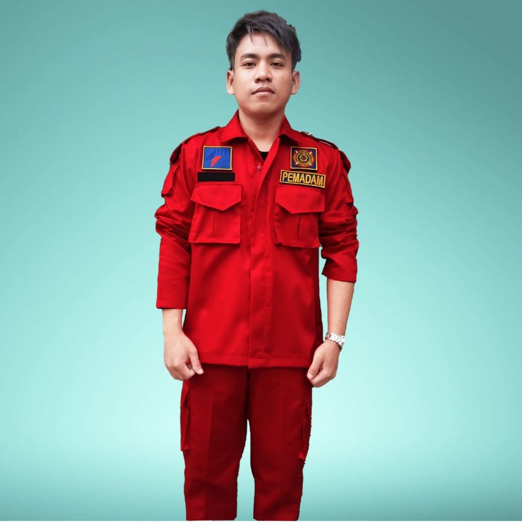 Jual Custom Seragam PDL PEMADAM baju damkar Baju pemadam kebakaran ...